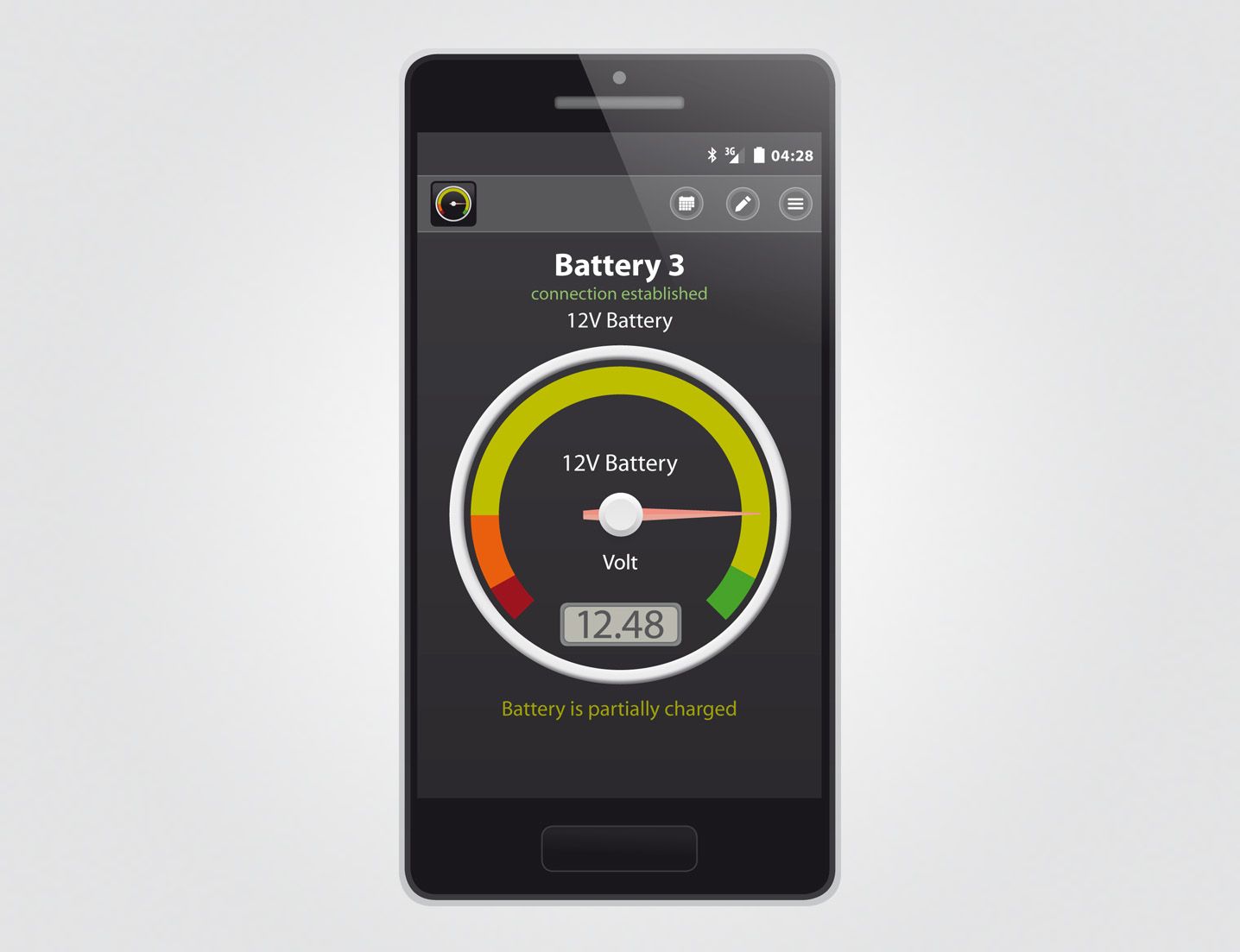 Battery Guard Bluetooth battery monitor for iphone and Android